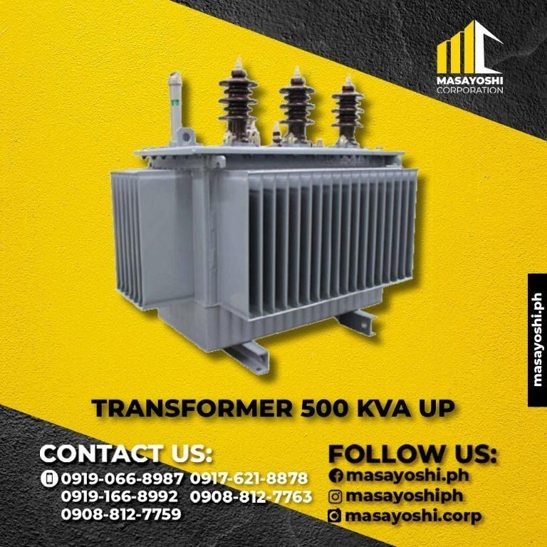 Transformer 500 KVA Up | Electrical Transformer | Power Supply | Single Phase Transformer ...