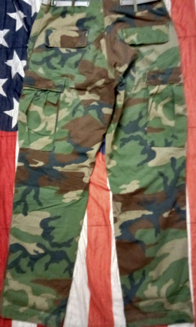 US army woodland pants kain lama, Men's Fashion, Bottoms, Trousers on ...