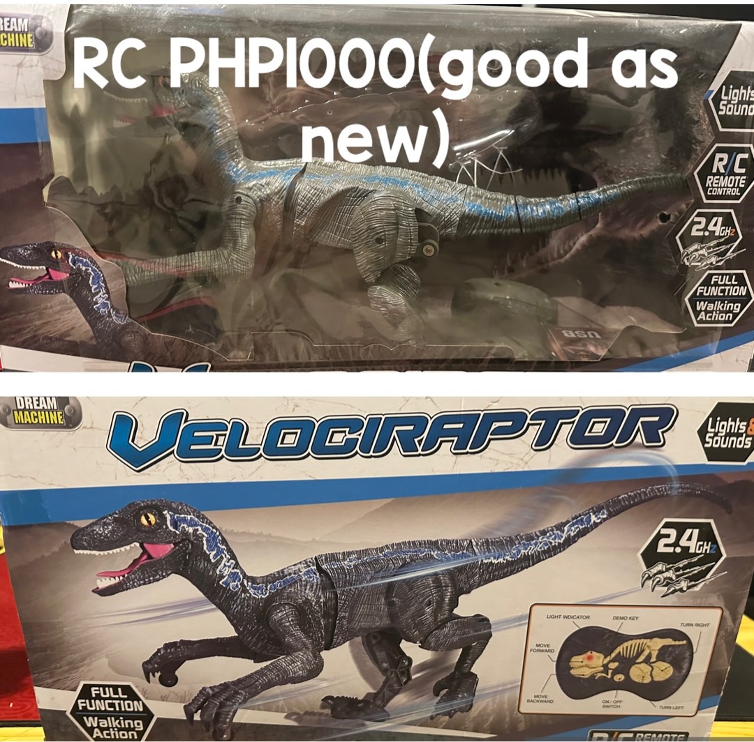 Velociraptor Dinosaur Remote Control, Hobbies & Toys, Toys & Games on ...