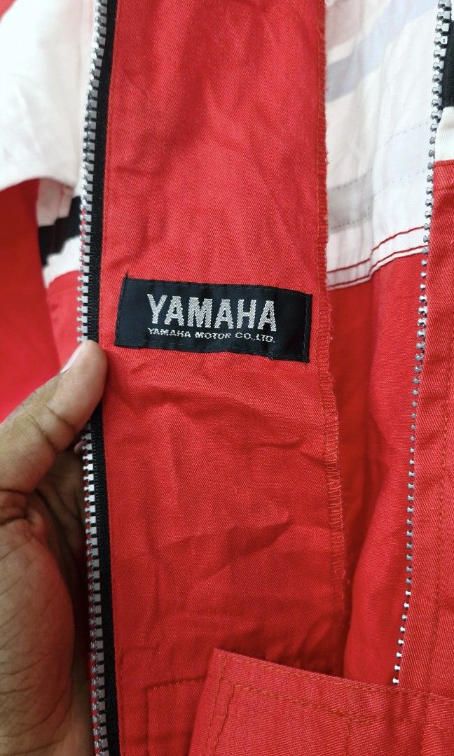 VINTAGE OVERALL YAMAHA PIT 20.5, Men's Fashion, Coats, Jackets and ...