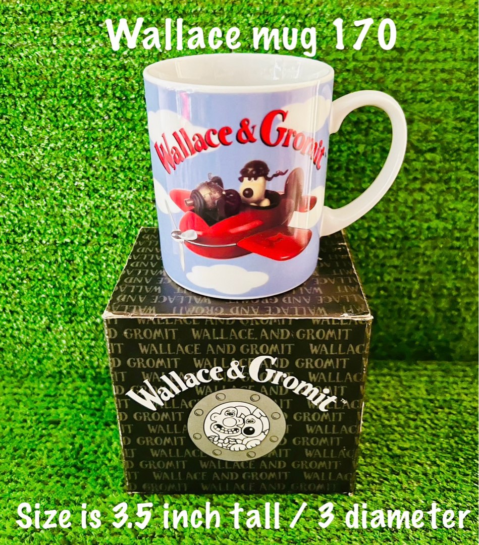 Wallace & Gromit Ceramic Mug, Furniture & Home Living, Kitchenware ...
