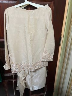 (RENT) Wanzar Bride Kurung, Women's Fashion, Muslimah Fashion, Baju ...