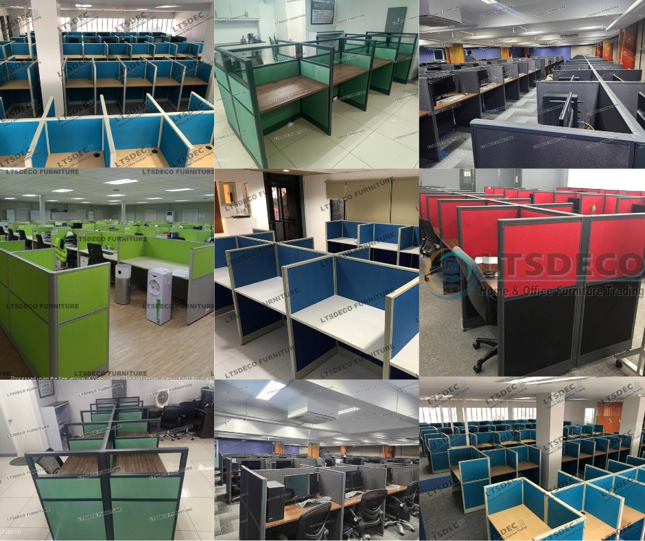 WORKSTATION BPO TABLES FURNITURE OFFICE PARTITION SUPPLY, Furniture ...