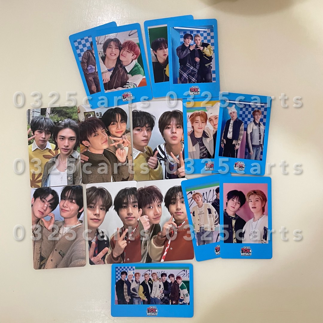 WTS; STRAY KIDS SKZ TOY WORLD UNIT PHOTOCARD, Hobbies & Toys ...