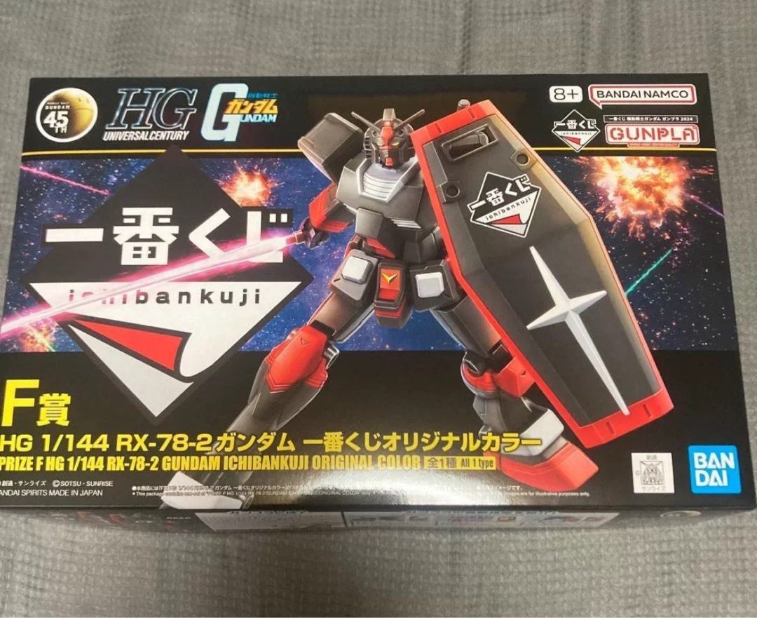 WTS Gundam gunpla kuji 2024 prize F - RX-78-2, Hobbies & Toys, Toys ...