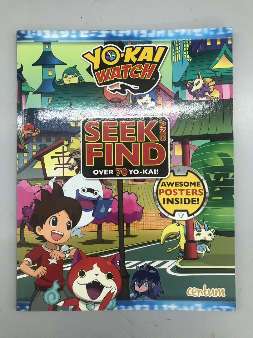 Yo-kai Watch Seek And Find, Hobbies & Toys, Books & Magazines, Comics & Manga on Carousell