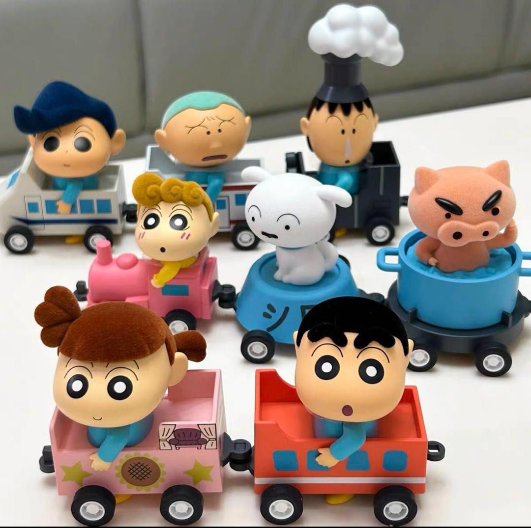 52TOYS Crayon Shinchan Railway Squad Series Blind Box Figure Toy ...