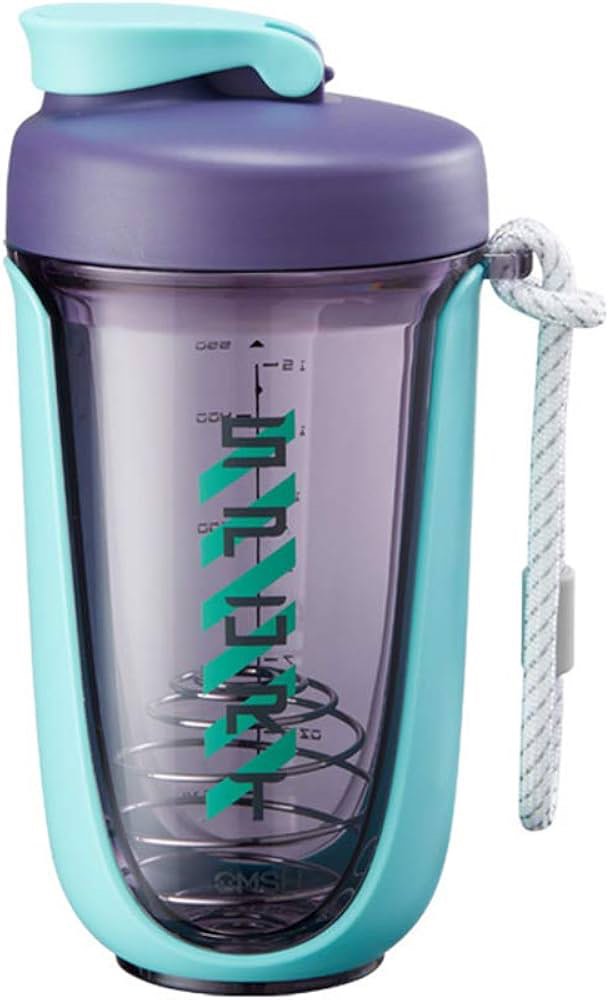 590ML Protein Powder Shake Ball Bottle Sport Mixer Shaker Mixing ...
