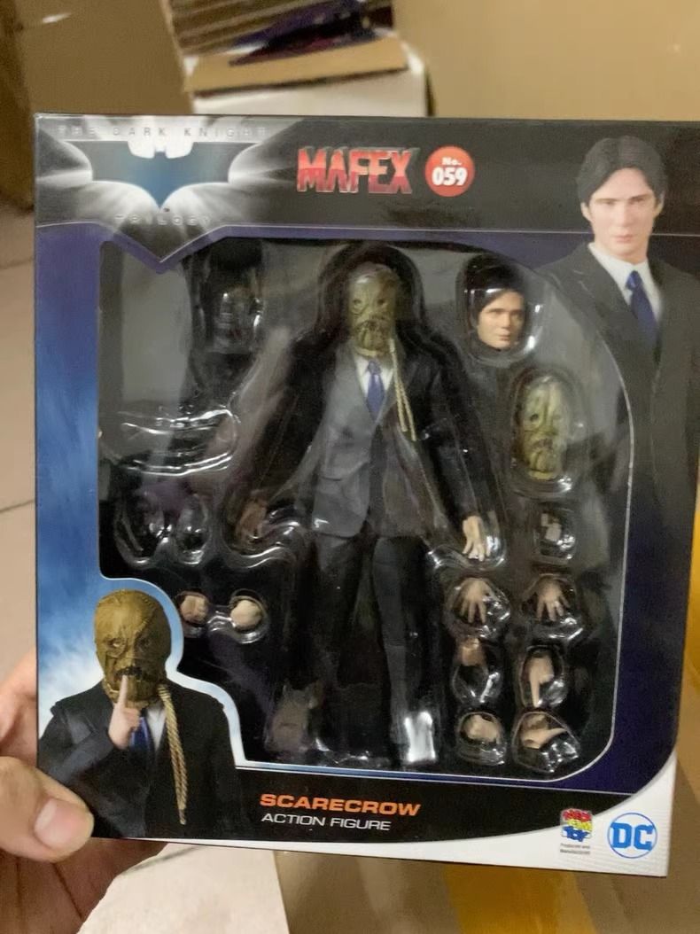 FREE Shipping 🚢. BIB Medicom MAFEX No.059 Scarecrow Batman Begins Dark ...