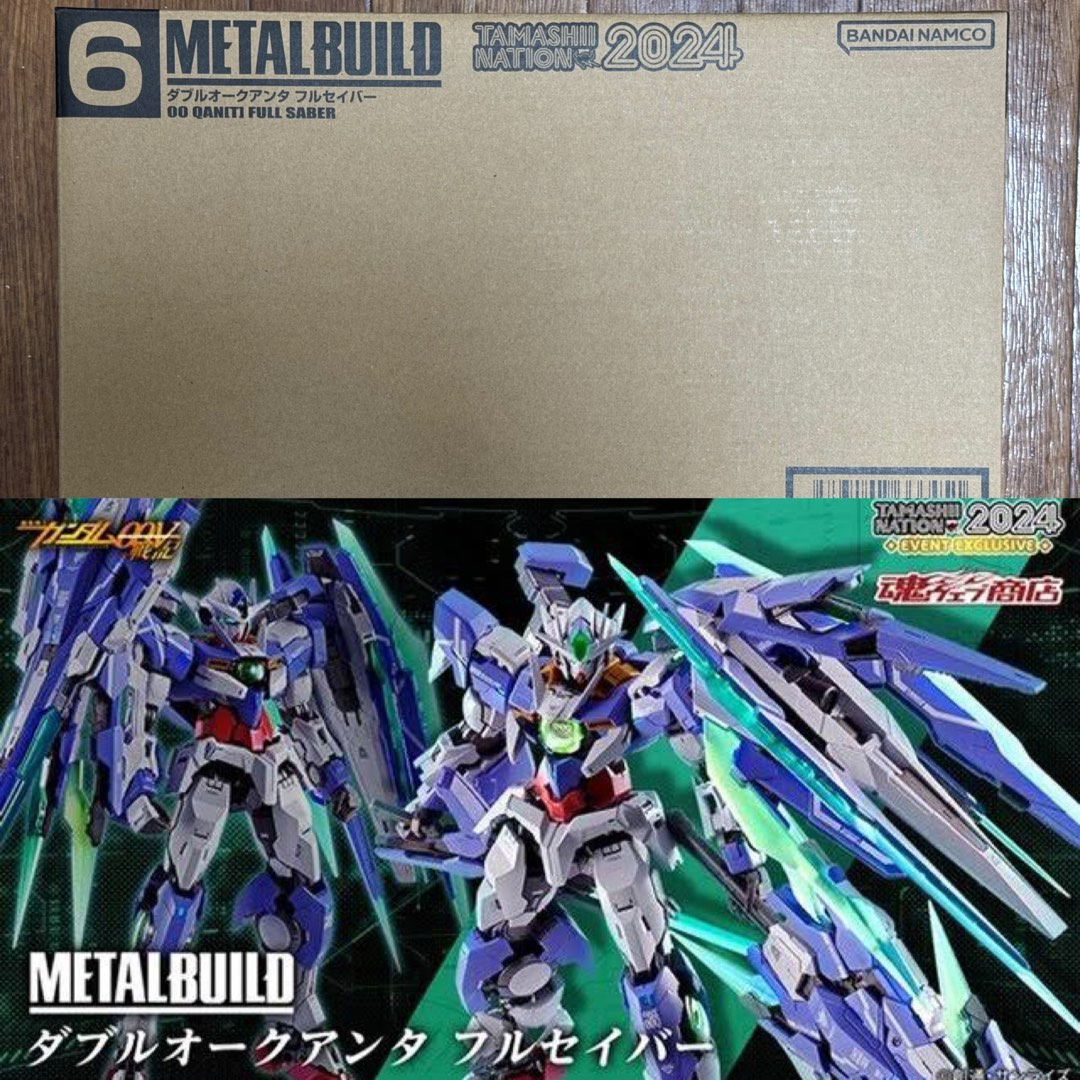 如要購買請留電話 全新 Metal Build Double O Qan[T] Full Saber 00q 全刃 高達 00 Quant ...