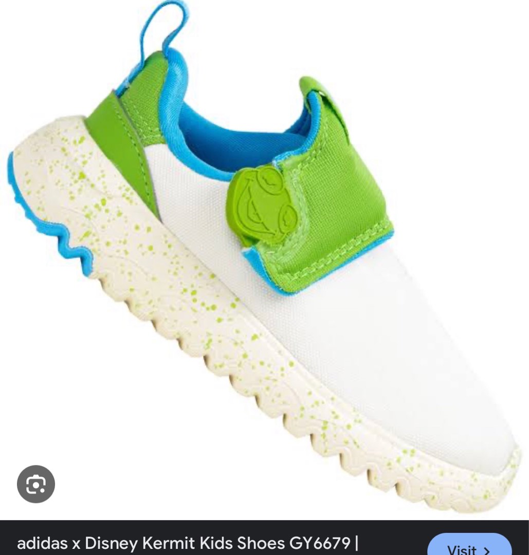 Sepatu anak ADIDAS X DISNEY SURU365 MUPPETS KERMIT SLIP-ON SHOES, Bayi ...