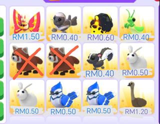 Adopt me pets FR CCBD for RM15 ONLY!! (Repost), Video Gaming, Video ...