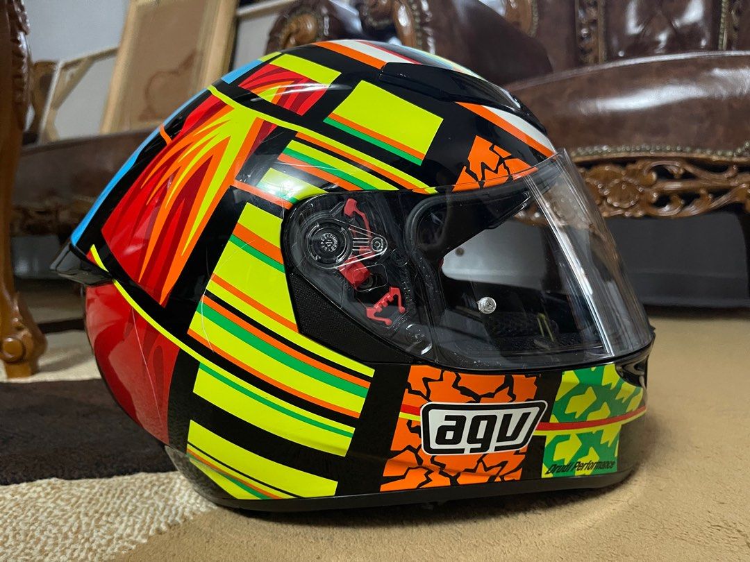 AGV K3 Helmet Elements, Motorbikes on Carousell