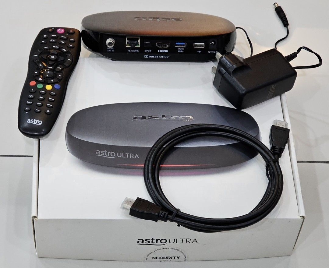 Astro Ultra Box [full set], TV & Home Appliances, TV & Entertainment ...