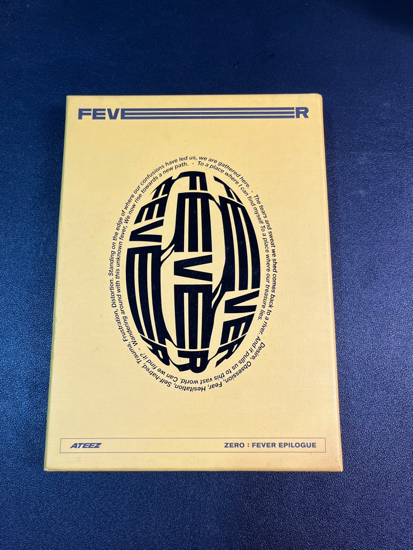 Ateez Fever Album, Hobbies & Toys, Memorabilia & Collectibles, K-Wave ...