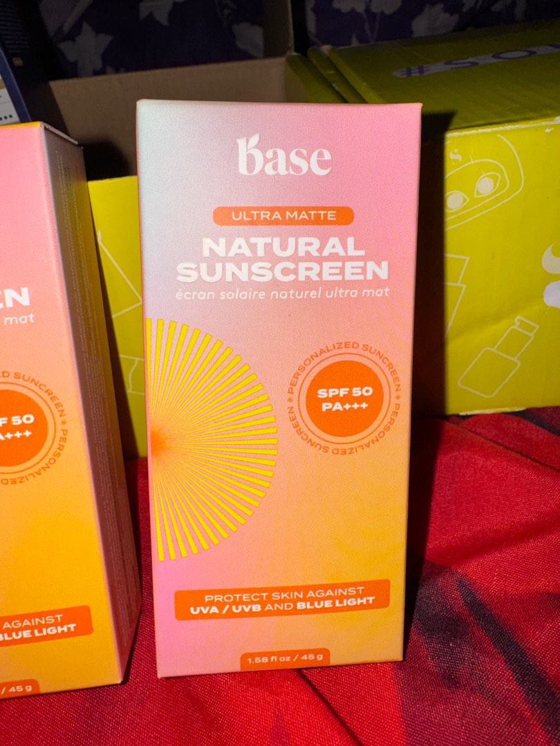 BASE Ultra Matte Natural Sunscreen SPF 50 PA+++ (2), Kesehatan ...