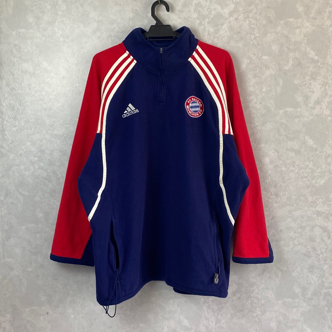 Bayern Munich 2000-01 Adidas Vintage Training Jacket, Women's Fashion ...