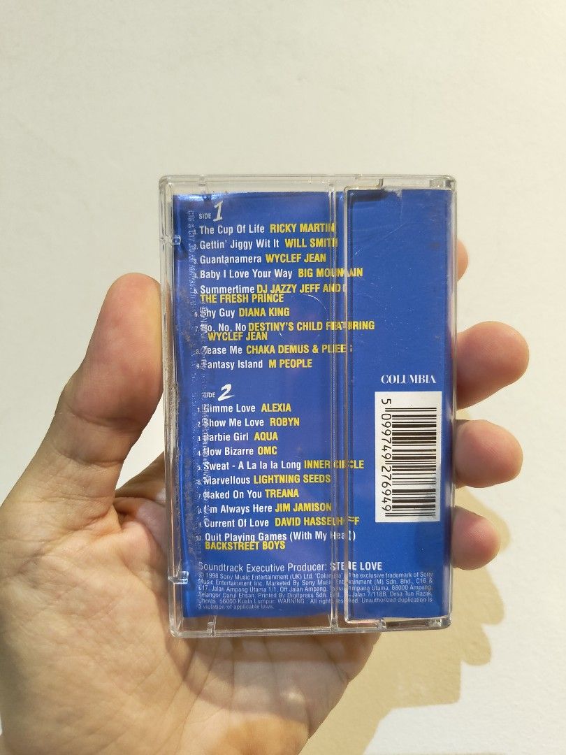 Baywatch Soundtrack Cassette 90s Music Kaset, Hobbies & Toys, Music ...