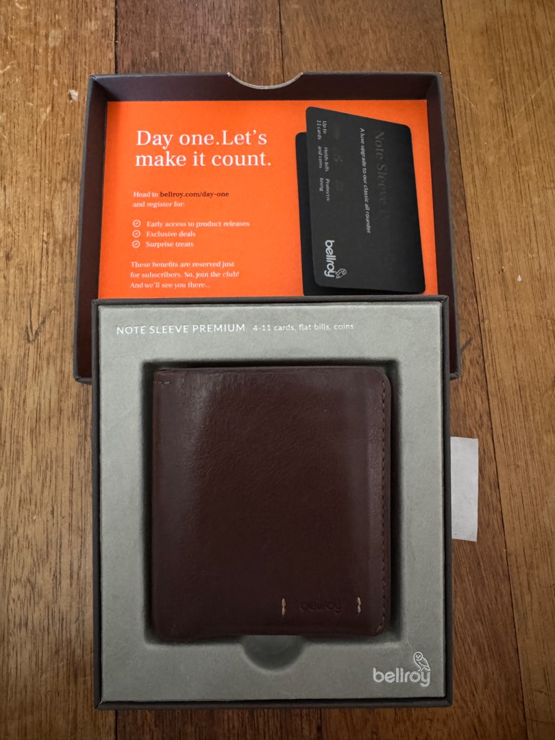Bellroy Note Sleeve Premium, Men's Fashion, Watches & Accessories ...
