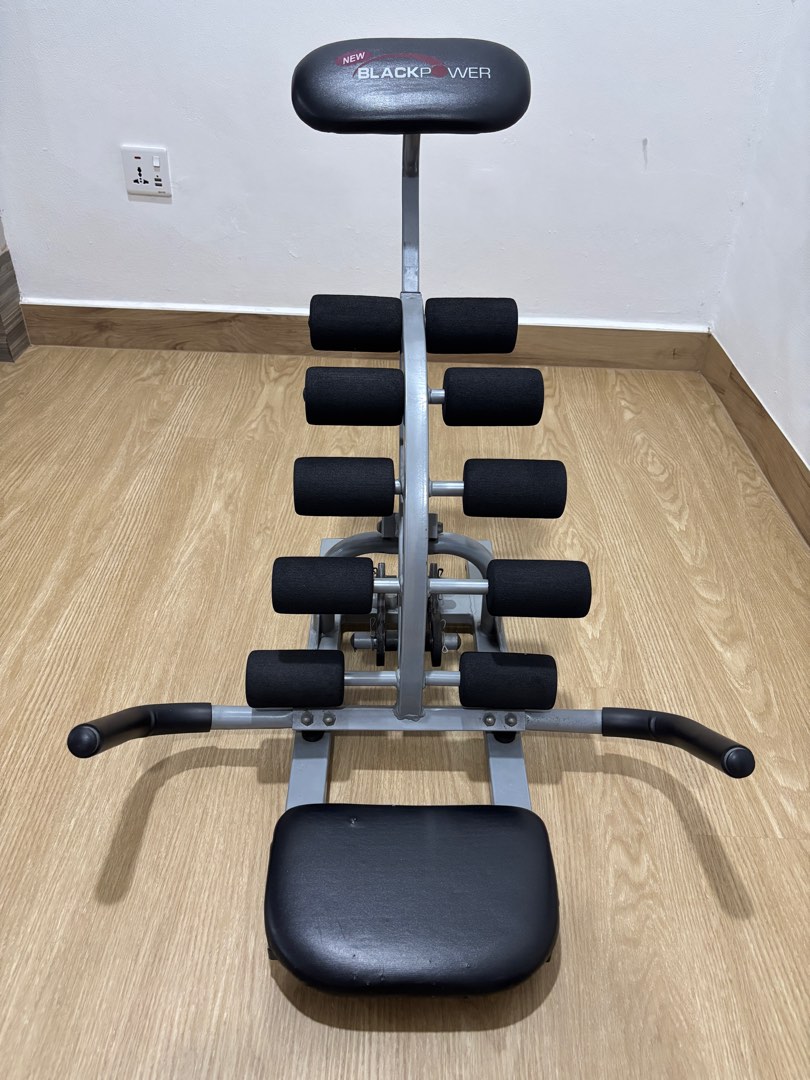 Black Power Multi-Function Elevation Tool and Sit Up Tool, Sports ...