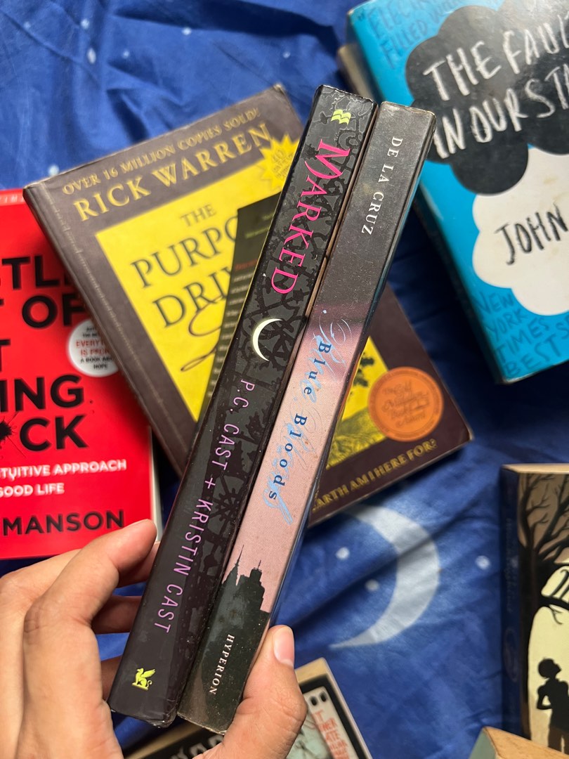 Blue Bloods and Marked Book, Hobbies & Toys, Books & Magazines, Fiction ...