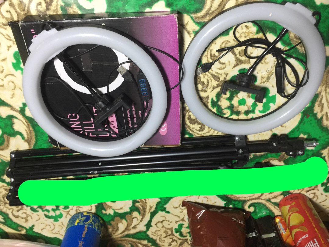 BUNDLE BIG RING LIGHT WITH TRIPOD, Photography, Photography Accessories ...
