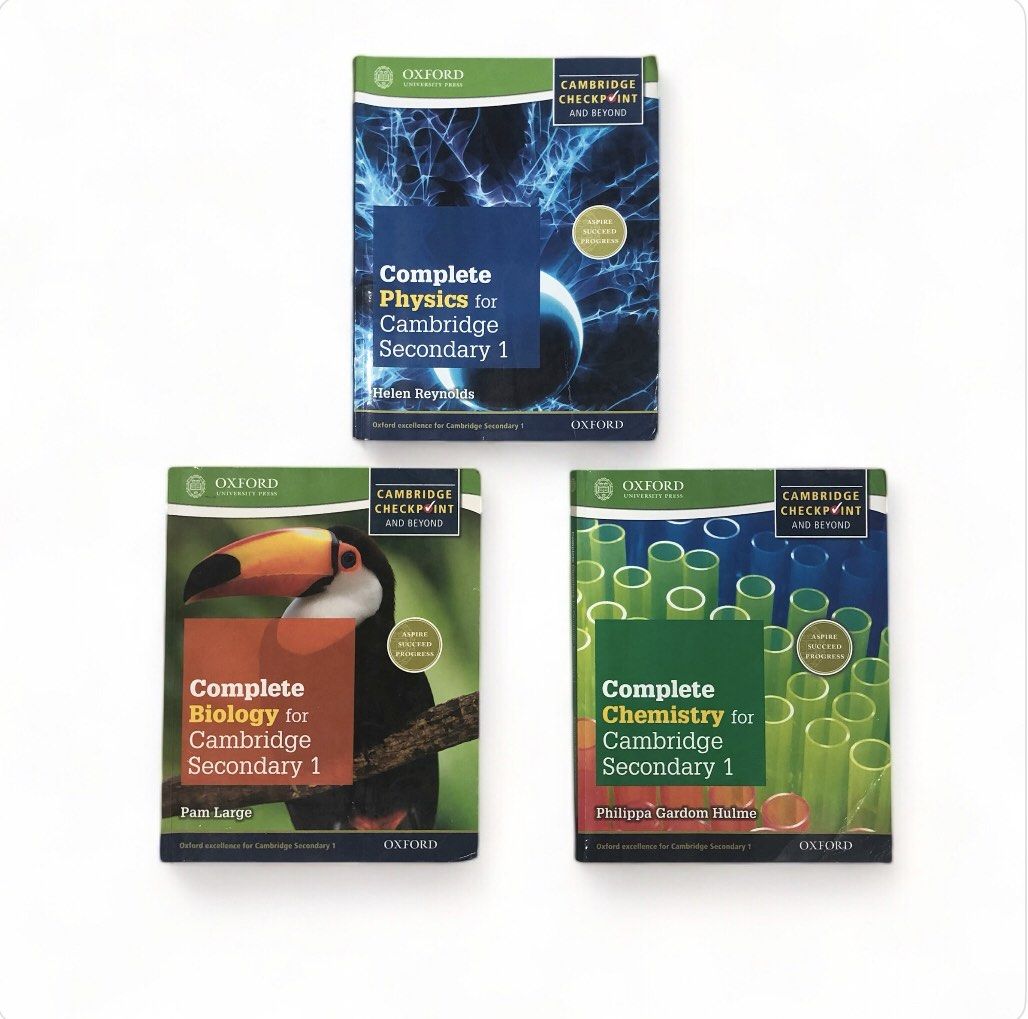 Cambridge Secondary 1 Science Textbook Bundle: Physics, Biology ...
