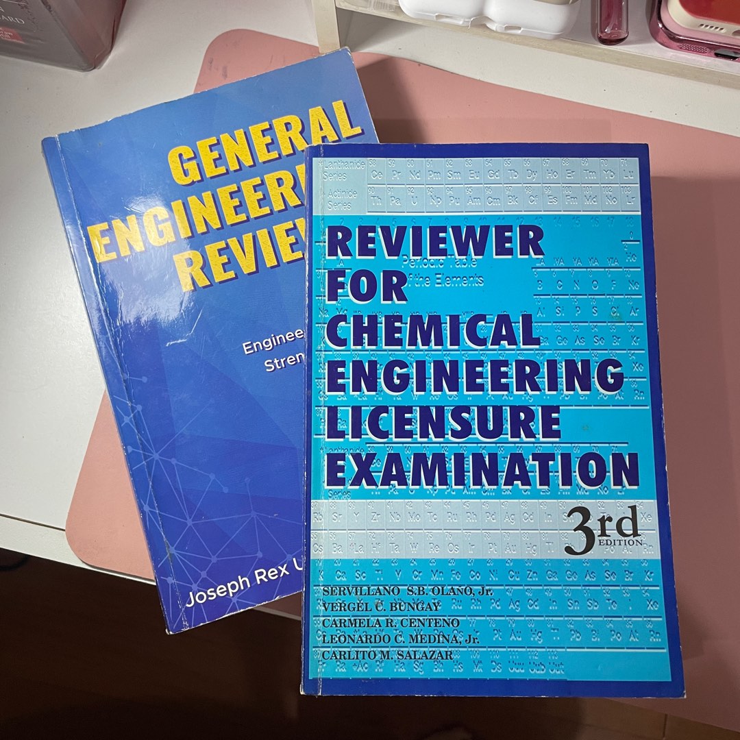 Chemical Engineering Licensure Exam reviewers — Manila Review Institute ...