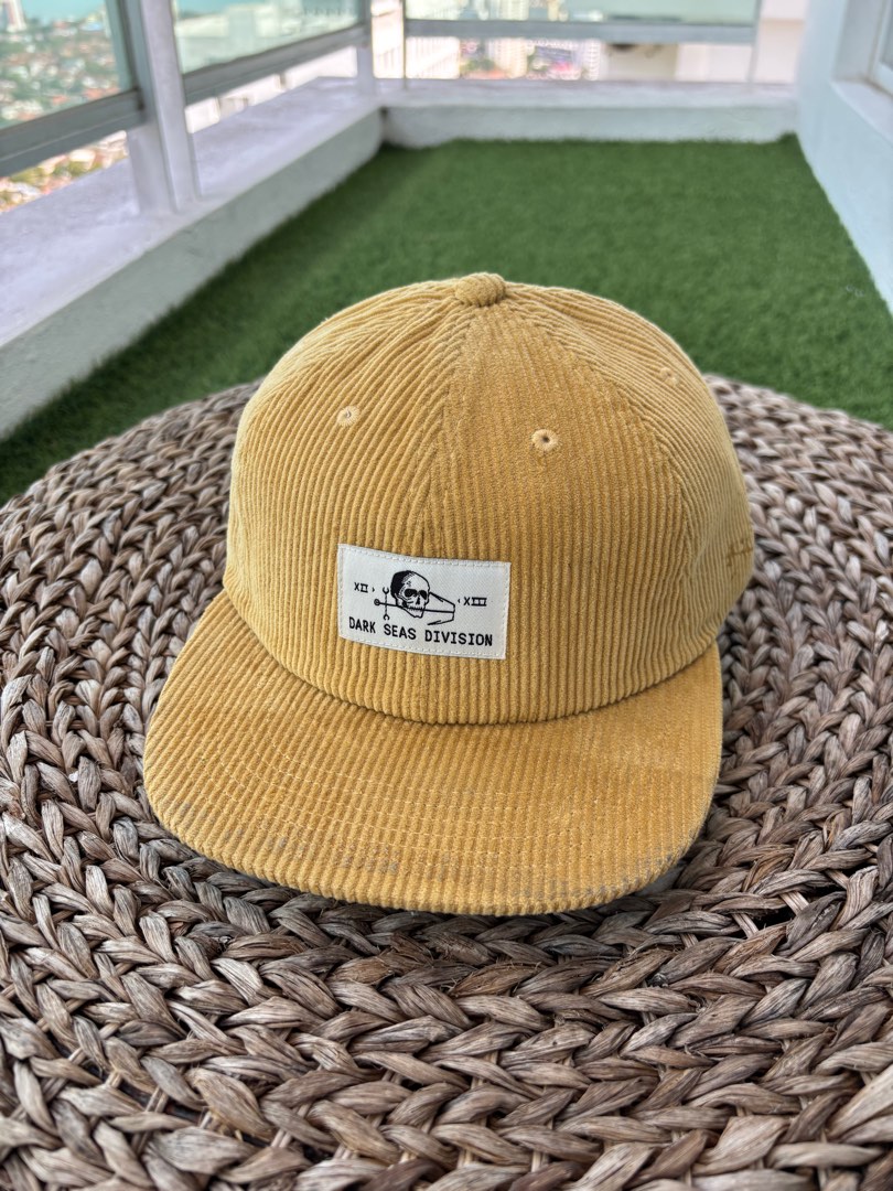 Dark seas CRISP CORDUROY HAT cap, Men's Fashion, Watches & Accessories ...
