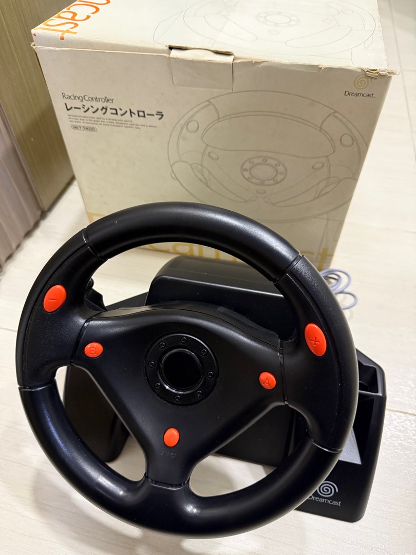DC Dreamcast Racing Controller 軚盤, 電子遊戲, 電子遊戲, 其他 - Carousell