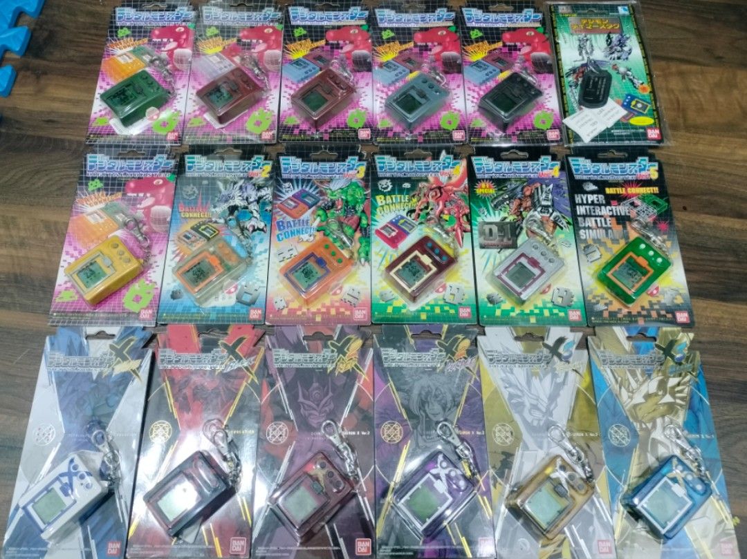 Display Vpet Digimon Original Digimon X, Hobbies & Toys, Toys & Games ...