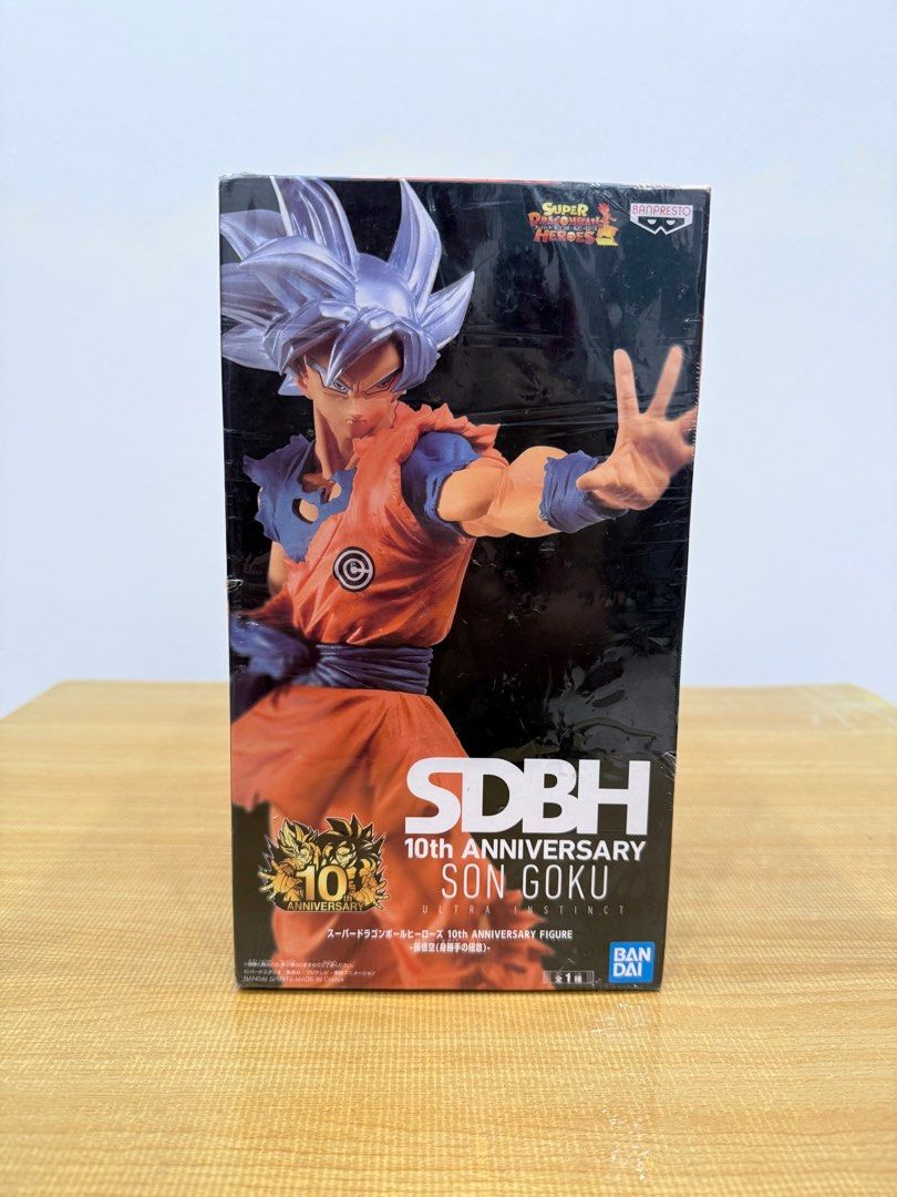 Dragon Ball SDBH 10th Anniversary Son Goku Ultra Instinct, Hobbies & Toys, Toys & Games on Carousell