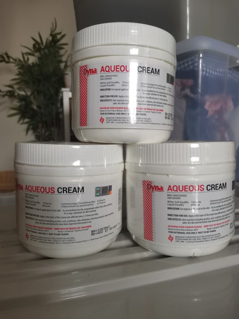 Dyna aqueous cream for eczema, Beauty & Personal Care, Face, Face Care ...