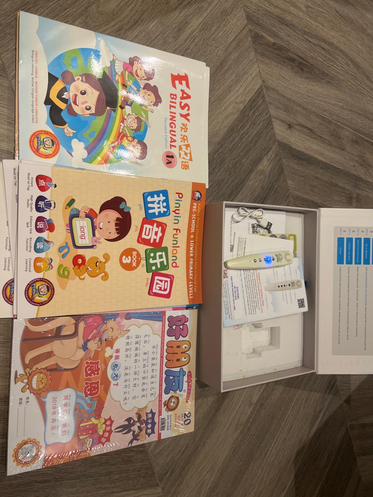 Chinese Beginner Pack + EtutorStar Learning Pen with Reading Magazine ...