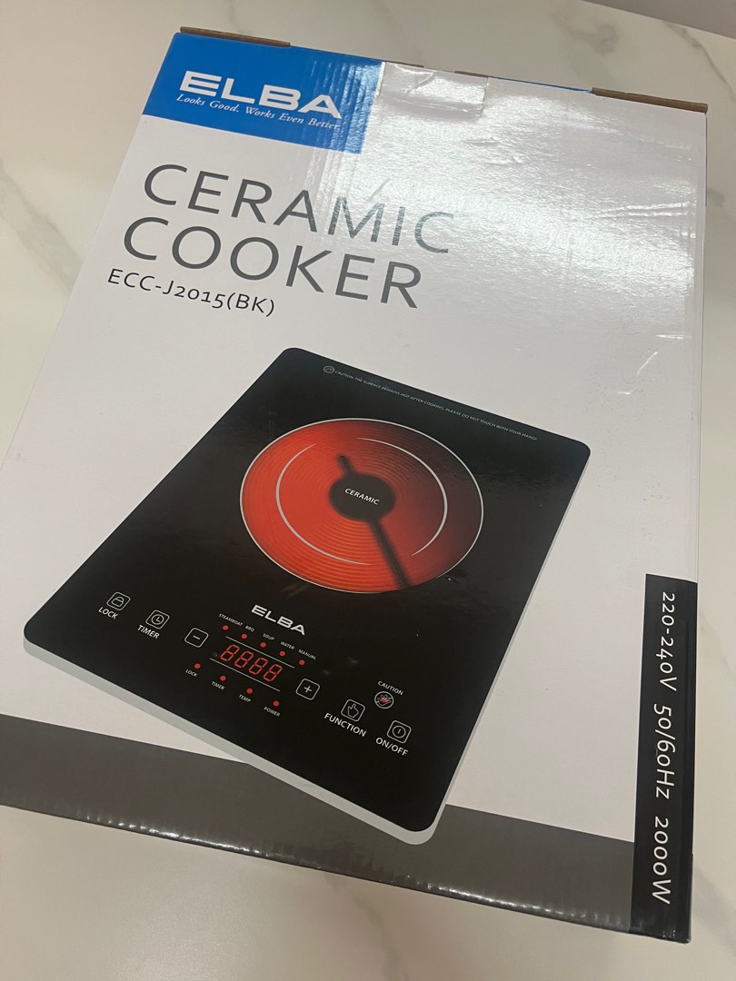 Elba Ceramic Cooker, Everything Else, Others on Carousell