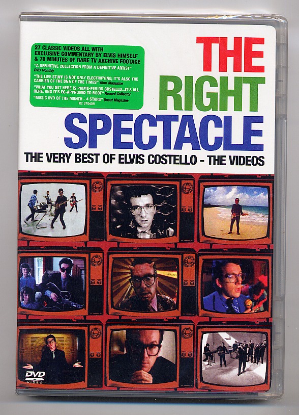 Elvis Costello "The Right Spectacle" DVD, Hobbies & Toys, Music & Media ...