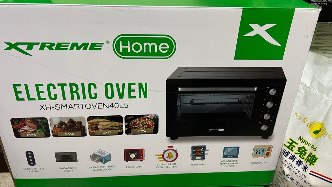 Extreme Electric Oven XH-SMARTOVEN40L5, TV & Home Appliances, Kitchen ...