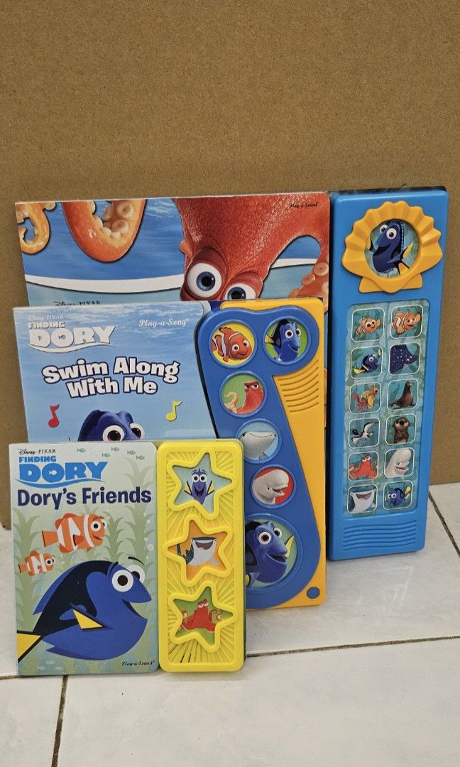 Finding DORY Sound Book Set, Hobbies & Toys, Books & Magazines ...