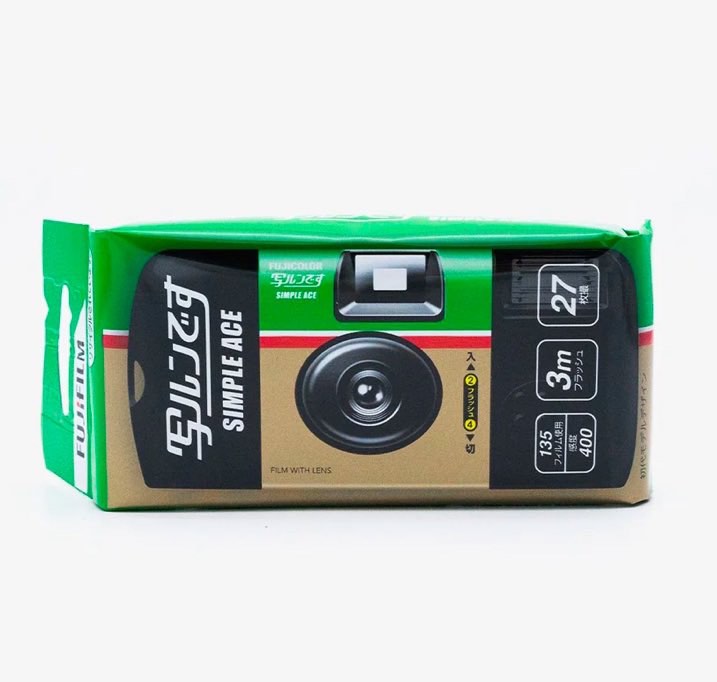 Fujifilm Simple Ace ISO 400 Disposable Camera, Photography, Cameras on ...