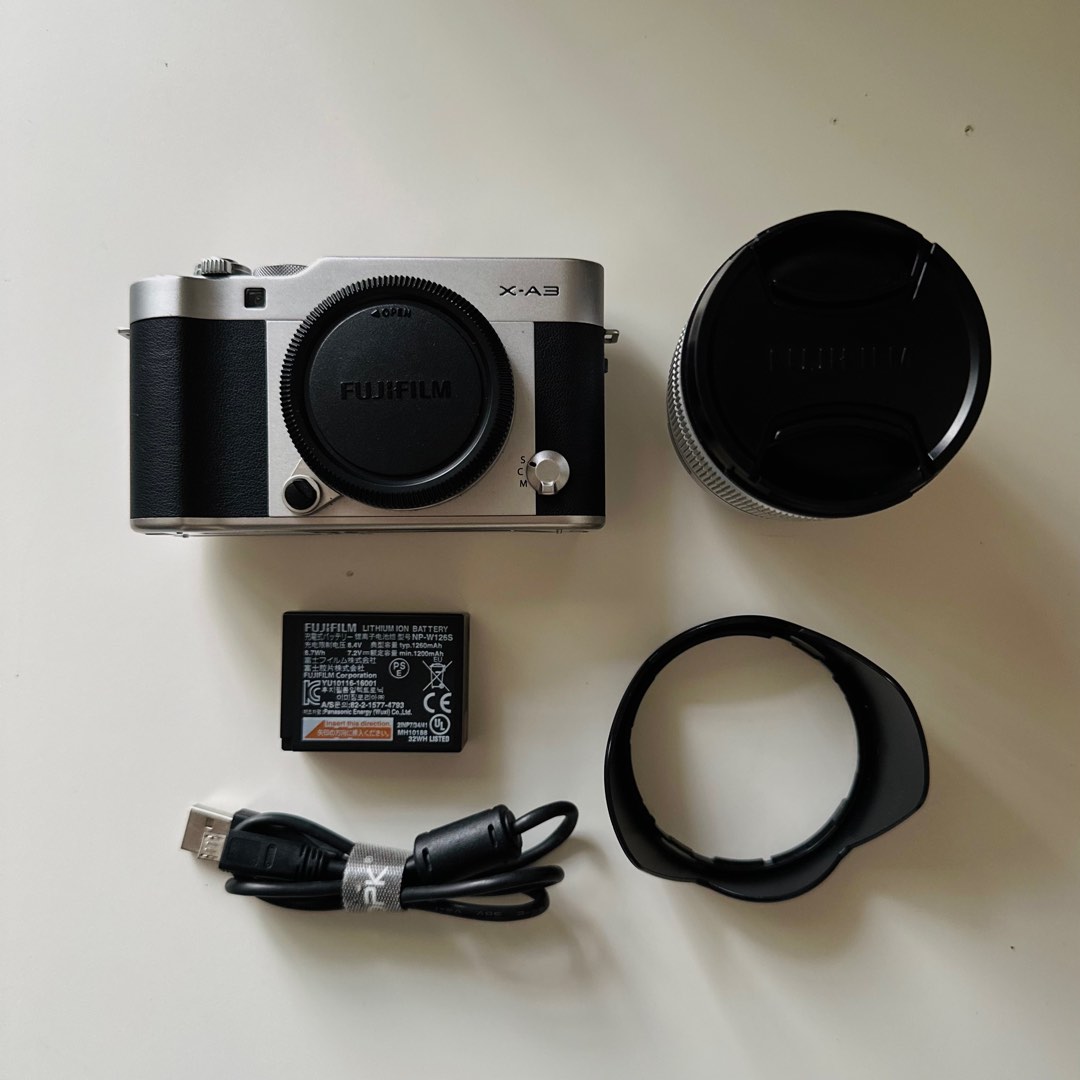 FUJIFILM X-A3 24MP Touchless Mirrorless Camera, Photography, Cameras on ...