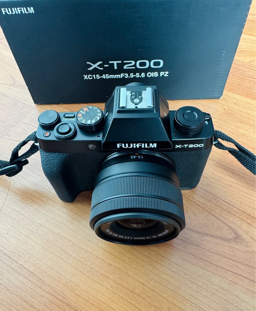 FUJIFILM X-T200 WITH 15-45MM KIT LENS ( COMES WITH BOX ), Photography ...