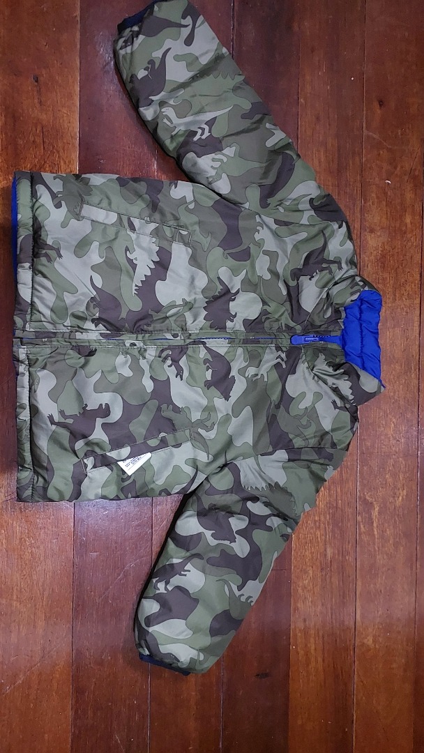 GAP Puffer Jacket Reversible (1-2 yrs old), Babies & Kids, Babies ...