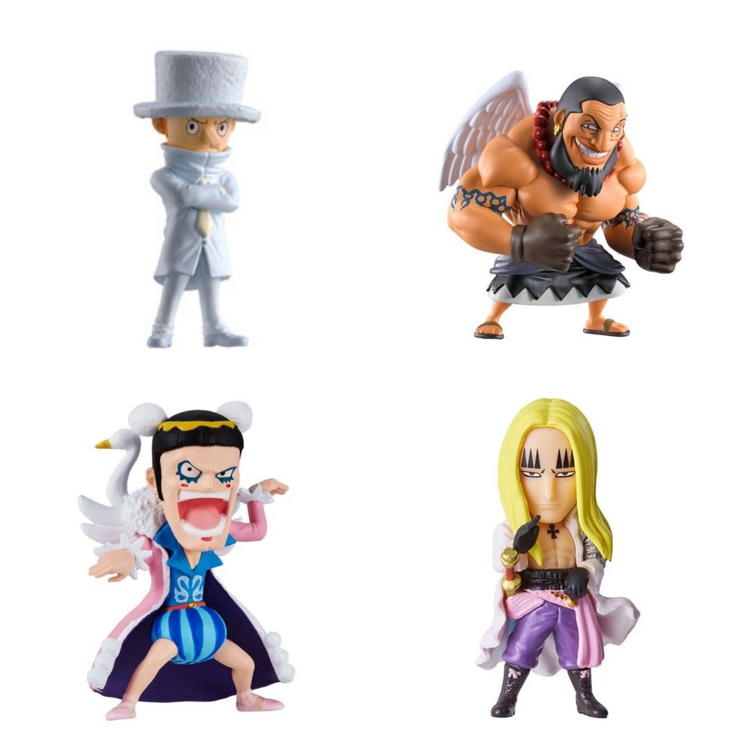 Gashapon One Piece Onepi No Mi Luffy, Zoro, Shanks, Mihawk etc ...