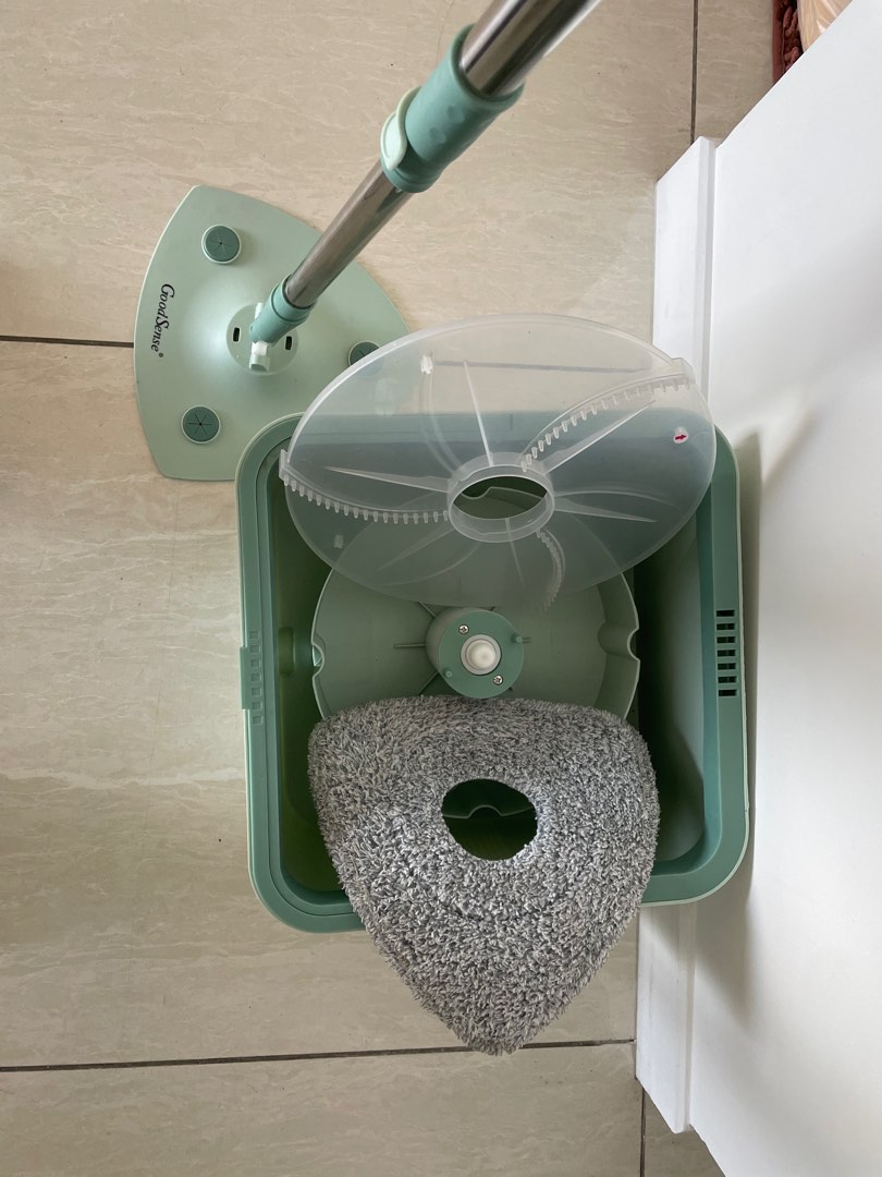 GOODSENSE Spin Water Clean Mop 3.0, Furniture & Home Living, Cleaning ...