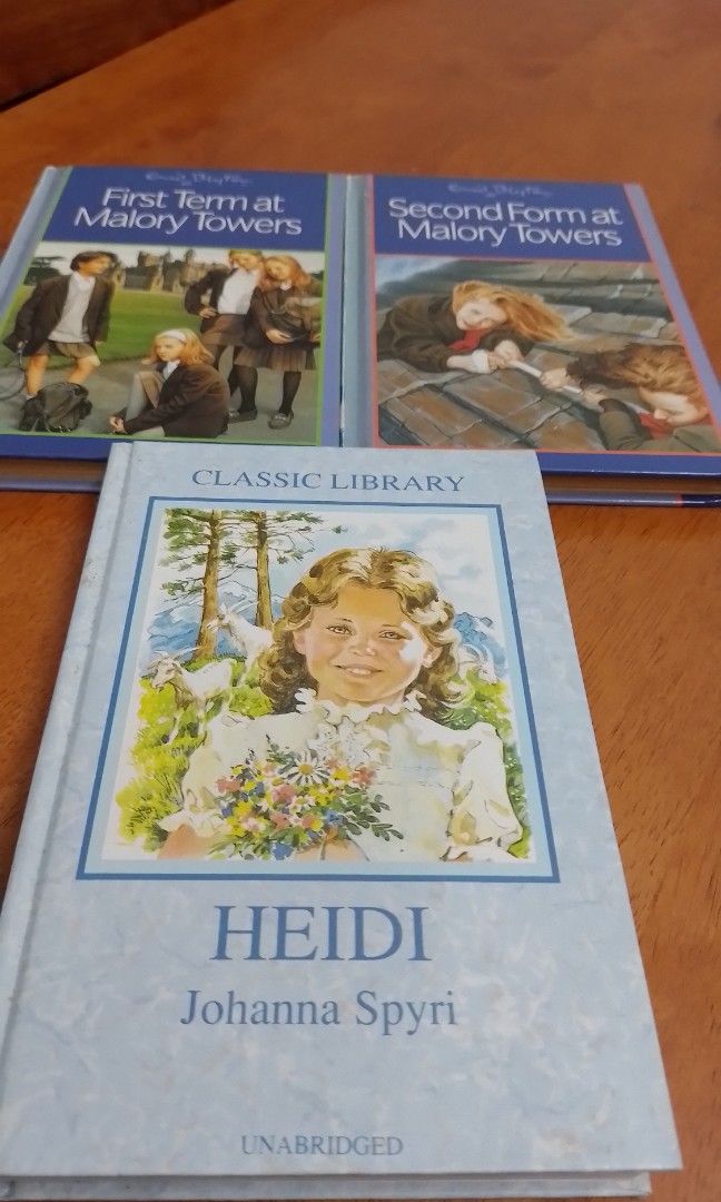 Heidi & First term at Malory Towers and Second Form., Hobbies & Toys ...