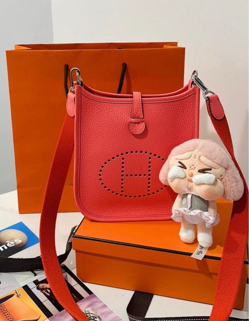 Hermes Mini Evelyn, Luxury, Bags & Wallets on Carousell