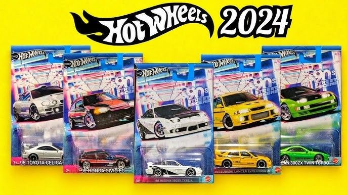 Hot Wheels JDM MURAH - 90's Street Scene (Lancer Evo, Civic EG, Celica ...