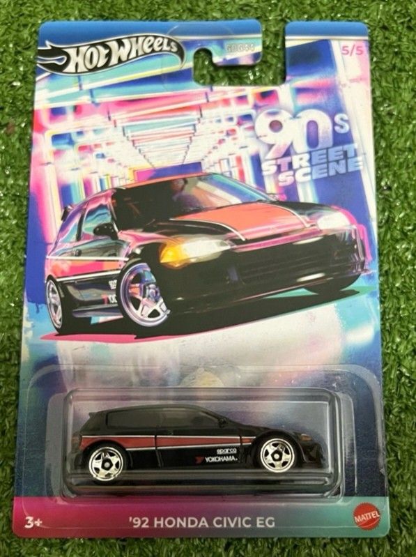 Hot Wheels JDM MURAH - 90's Street Scene (Lancer Evo, Civic EG, Celica ...