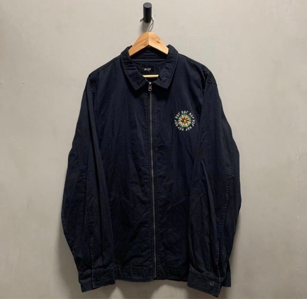 Huf desert trip gas jacket, Men's Fashion, Coats, Jackets and Outerwear ...