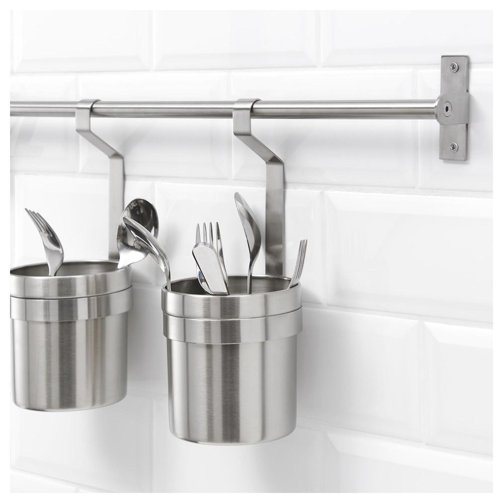 Ikea grundtal kitchen bathroom railing stainless steel, Furniture ...